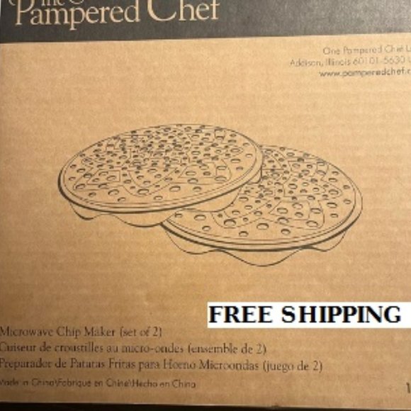 The Pampered Chef | Kitchen | New Pampered Chef Microwave Chip Maker ...